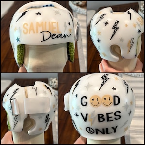 Cranial Band Stickers, Boy Baby Helmet Decals, Cranial Band Decal ...