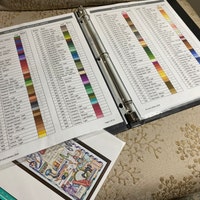 DMC Thread Color Chart Tracker Inventory Spreadsheet - Etsy Canada