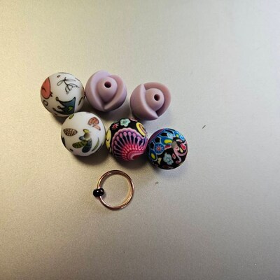 NAVY DAFFODIL / 15mm 8 Buttons / Dark Blue Wooden Buttons / Sewing ...