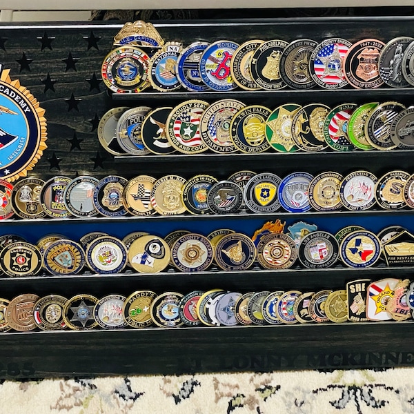 Challenge Coin Board - We Customize for Free!! - Etsy