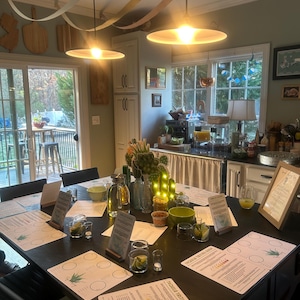 Printable Christmas Cocktail Competition 4.25 X 11” Score Card for 5 ...