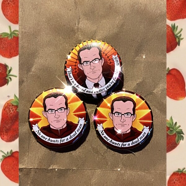 Charles Offdensen (CFO) 1 Inch Button Pins - 5 Types - Metalocalypse ...