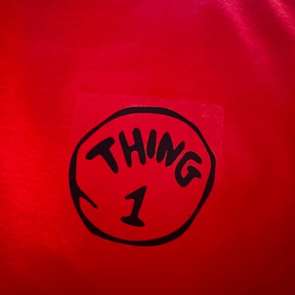 Thing 1 2 3 4 SVG Bundle | Svg Eps Dxf Png Format Bundle | Silhouette ...