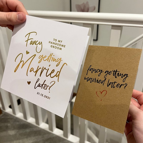 Fancy Getting Married Card, to My Groom Wedding Day Card, to My Bride ...