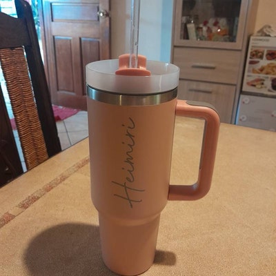 Personalised Initial & Name Grey Satin Mug Laser Engraved - Etsy UK