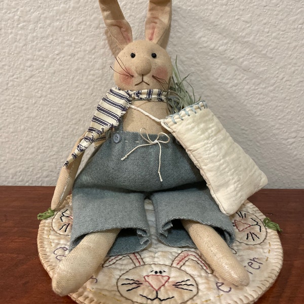 ETBC194 Prim Hanging Bunny Rabbit EPATTERN - Etsy