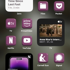 Gentle Dawn iPhone Icon Set, 800 Icons With Free Wallpapers and Widgets ...