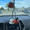 Cherry Car Charm Cherry Car Accessories Car Charm Crochet Cherry Charms ...