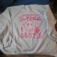 Stylish Skull Floral Sweatshirt, Unique Design for Trendy Fashion ...