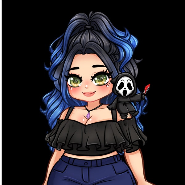Custom Reactive Pngtuber, Vtuber for Twitch, Youtube, Discord, Fugi ...