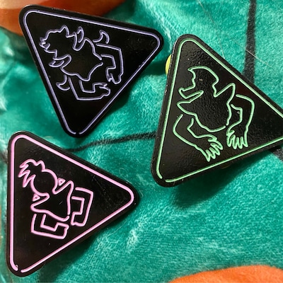 Fnaf Security Breach Neon Sign Enamel Pin - Etsy