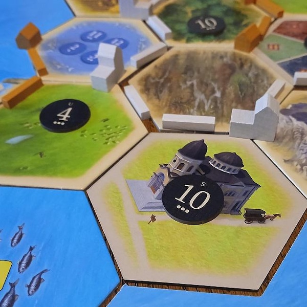 TTM Printable Volcano Hex Compatible With Catan's Settlers of Catan ...