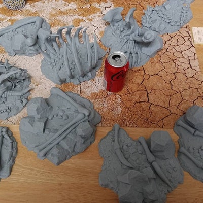 Ice Tribe Hut Chieftain DND Terrain EC3D Wilds of Wintertide Snow ...