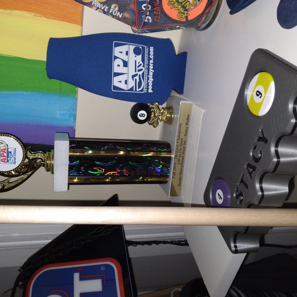 Custom 5 Cue Pool Cue Holder Pool Player Gift Billiards Gift Pool ...