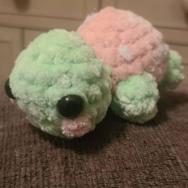 Strawberry Turtle Crochet Pattern Beginner Friendly // Digital Pattern ...
