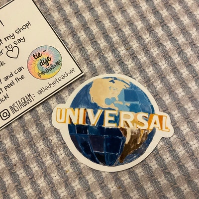 Universal Studios Sticker Universal Ball Sticker Universal - Etsy