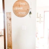 Growth Chart Ruler Add-on for the Side loved Beyond Measure - Etsy