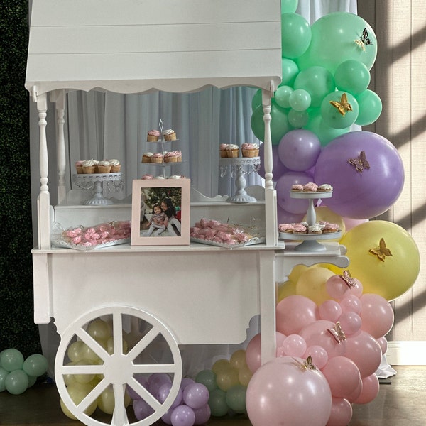 Ice Cream Cart Slush Cart Vendor Cart Display Unit Point of Sale Mobile ...