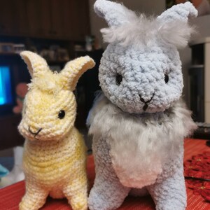 Crochet Pattern Realistic Mini Bunny Rabbit Amigurumi English PDF ...
