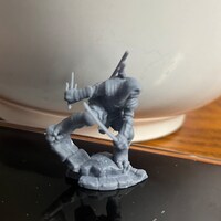 Gallows Dnd Miniature L 3D Printed Model L Ratman Ogre L Beast ...