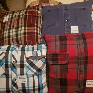 Memory Shirt Quilt Label With Poem Set of 4 Small - Etsy