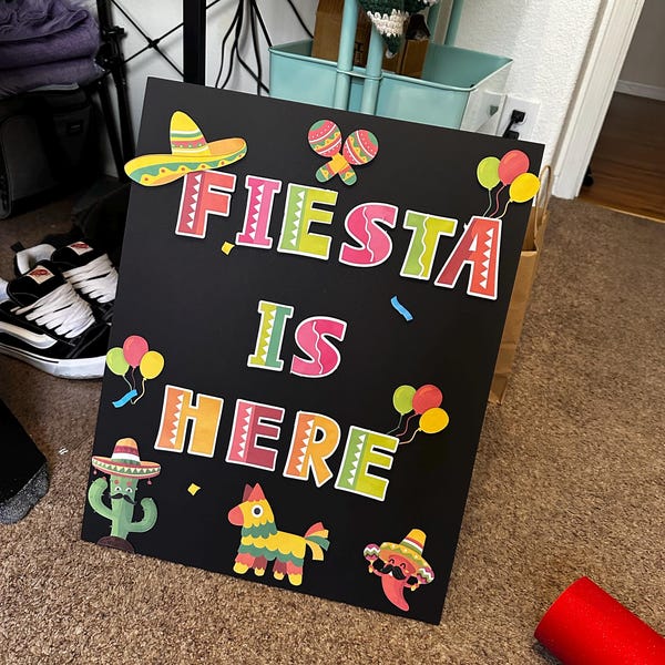 Fiesta Alphabet SVG Clipart, Fiesta Letters Silhouette Cricut, Cinco De ...