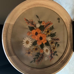 Frame Round Frame for Embroidery Embroidery Hoop Frame Quote Embroidery ...