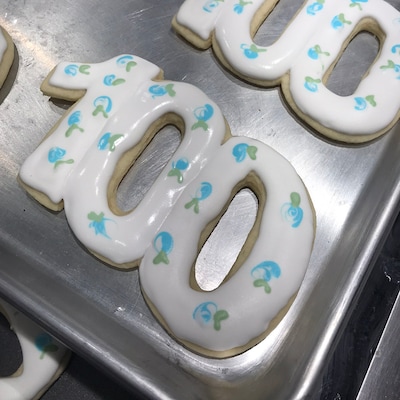 100 100th One Hundred One Hundredth Cookie Cutter and Fondant Cutter ...