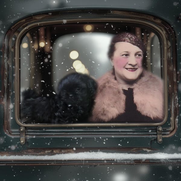 Christmas Train Window, Magical Christmas Digital Backdrop Composite ...