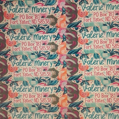 Floral Return Address Labels, Pretty Address Labels, Cute Address ...