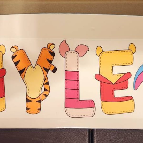 Winnie the Pooh Doodle Alphabet, Pooh Bear Alphabet, Tigger Piglet ...