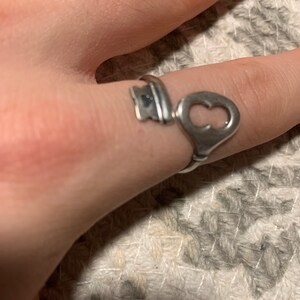 Violin Ring Viola Ring Adjustable Sterling Silver Finish | Etsy