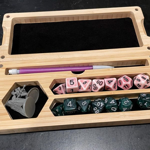 Dungeons Box™ D&D Dice Box • USA Made • Hero Dice Vault Handmade RPG ...