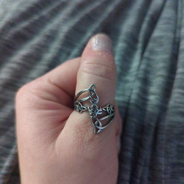 CELTIC Forever Eternity Knot Pin/pendant, 6078brushed, Celtic Knot ...