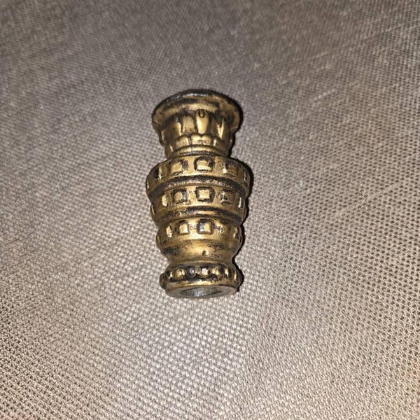 Antique Vintage Brass Victorian Hanging Oil Lamp Motor Cover Light Part ...
