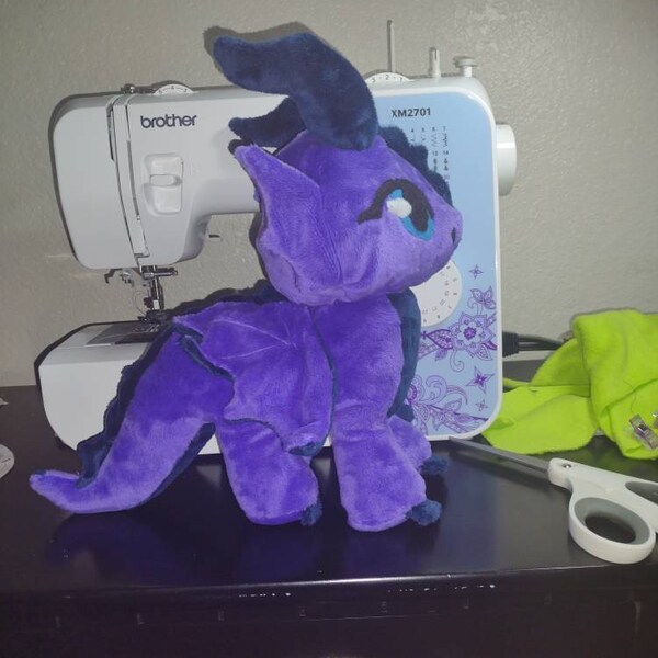 Wyvern & Dragon Chibi Plush Sewing Pattern .pdf Tutorial - Etsy