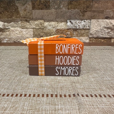 Fall Tiered Tray Decor Fall Book Stack Fall Tier Tray Decor Fall Tray ...