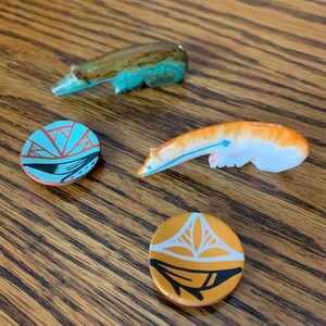 Ermalinda Pooacha Hand Painted and Wood Burned Zuni Gourd | Etsy