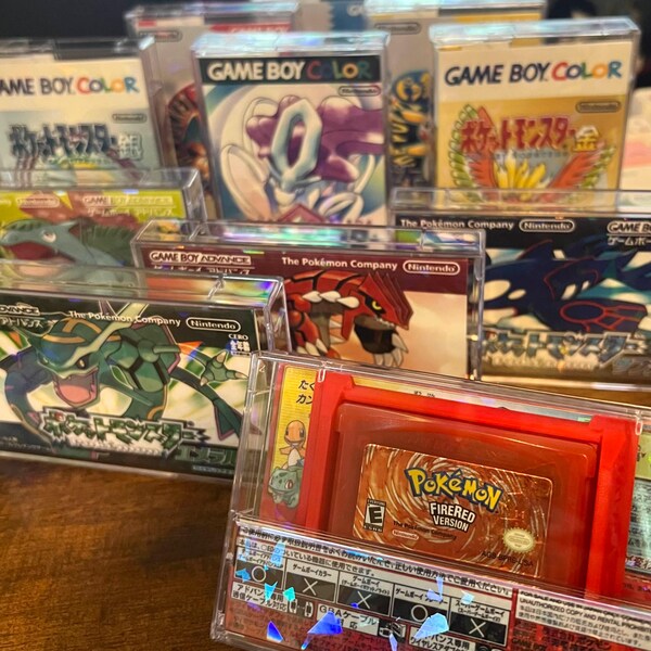 First 11 Pkmn Game Cases W/ Color Matched Inserts (holographic and ...