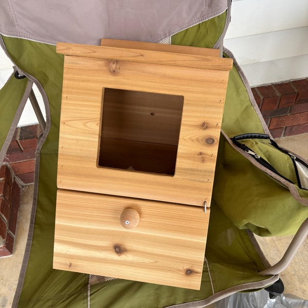 Large Squirrel Box, Spruce, Squirrel Box, Squirrel Nesting Box ...