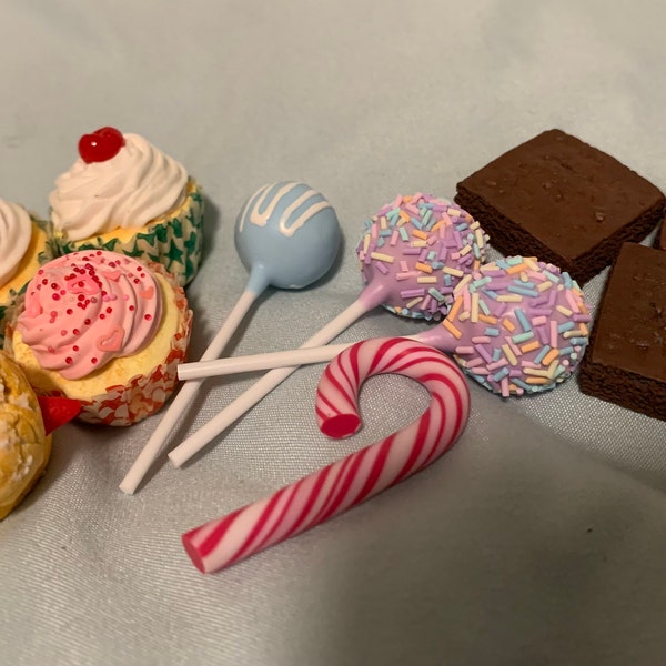 Miniature Various Commercial Sweets 1:6 Scale Dolls Food. Chocolate ...