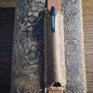 Personalized Vintage Leather Notepad Holder for TOPS Legal Pad - Etsy