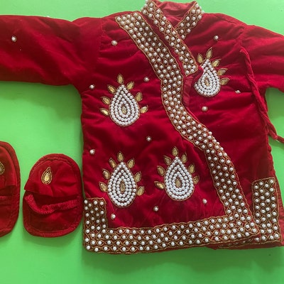 Women's Nepali Maili Tilhari Potered/green/yellow - Etsy