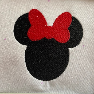 Mini Mouse Embroidery Design, 8 Sizes, Mouse Machine Embroidery Design ...