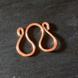 Squiggle Pins Hand Forged 10pcs 20g Sterling Silver, Oxidized Sterling ...