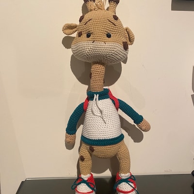Crochet Pattern Cute Giraffe Melvin Doll PDF - Etsy