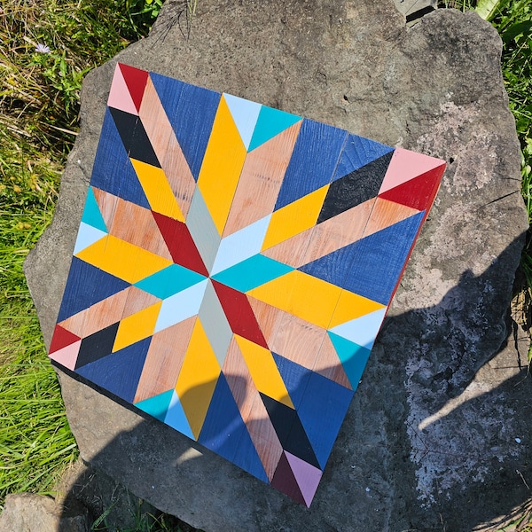 Fall Barn Quilt Pattern, Barn Quilt Pattern, Barn Quilt Instructions ...