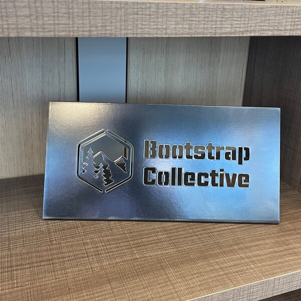 Custom Business Logo or Artwork | Custom Metal Sign | Business Logo ...