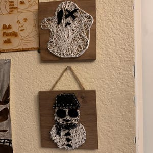 5 X 5 Christmas Candle & Holly String Art Kit DIY Adult Holiday Craft ...