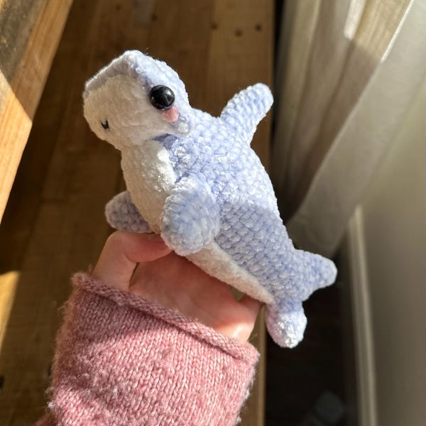 PATTERN: Plush Hector the Hammerhead Shark Pattern - Amigurumi ...